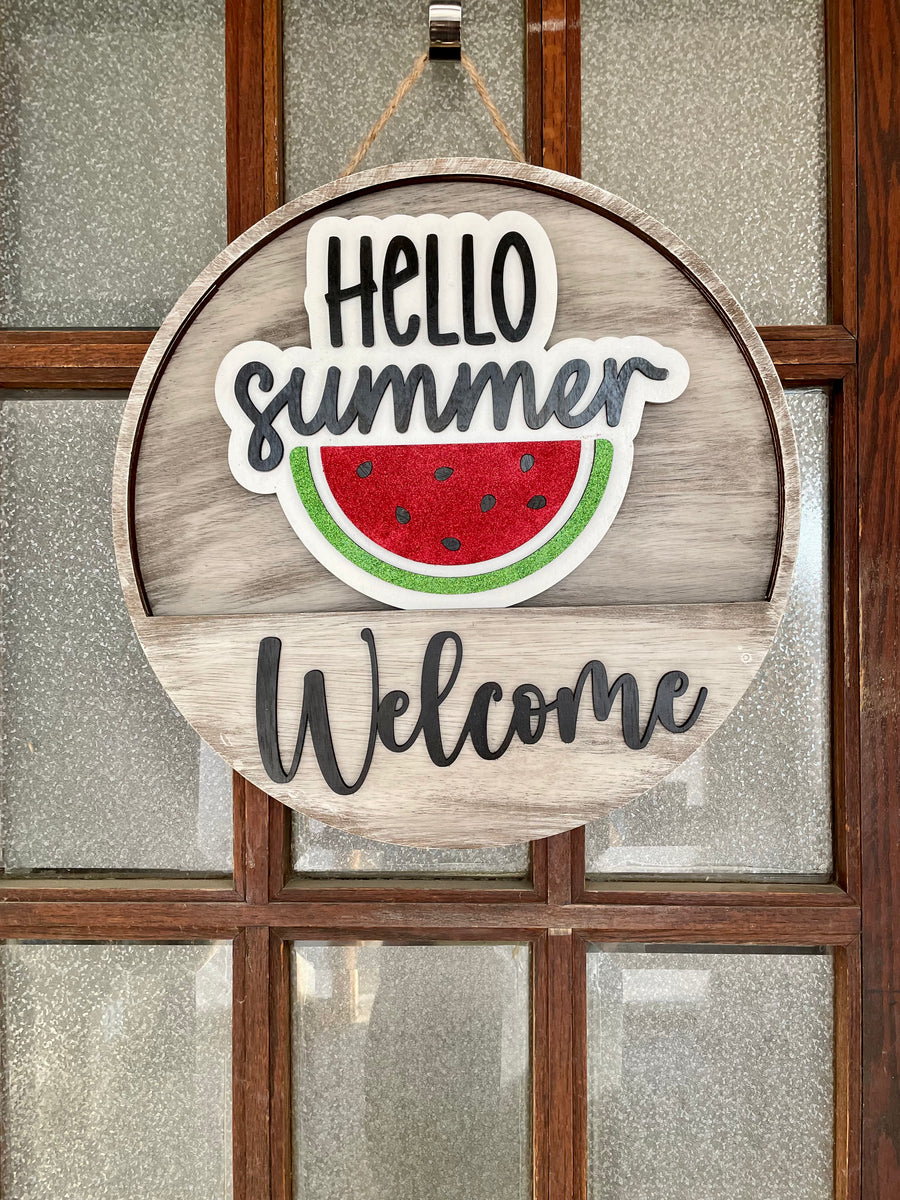 Hello Summer Watermelon | June | July | August – midwestdesignsrb