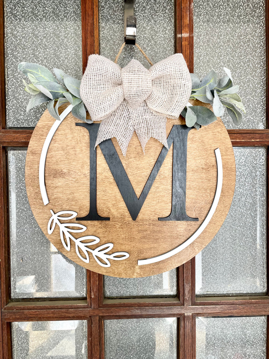 Monogram Door Hanger – midwestdesignsrb